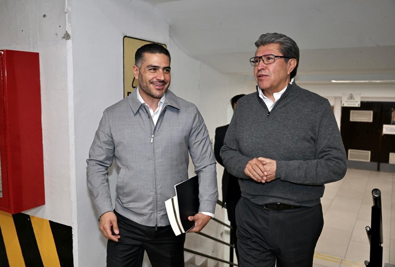 El diputado Ricardo Monreal se reunió con el secretario García Harfuch ...